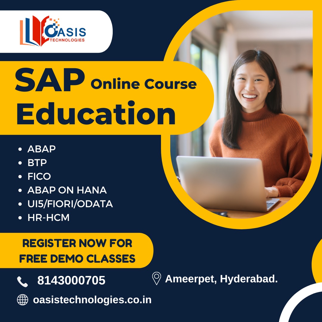 SAP ABAP Online Training | Contact Us Now +91 8143 000705